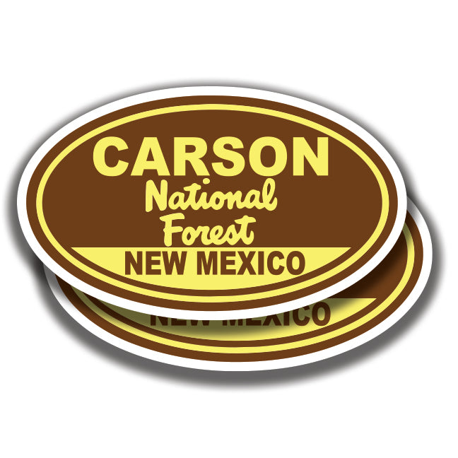 CARSON NATIONAL FOREST DECAL New Mexico 2 Stickers Bogo – The Sticker ...