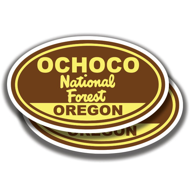 OCHOCO NATIONAL FOREST DECALs Oregon 2 Stickers Bogo – The Sticker And ...