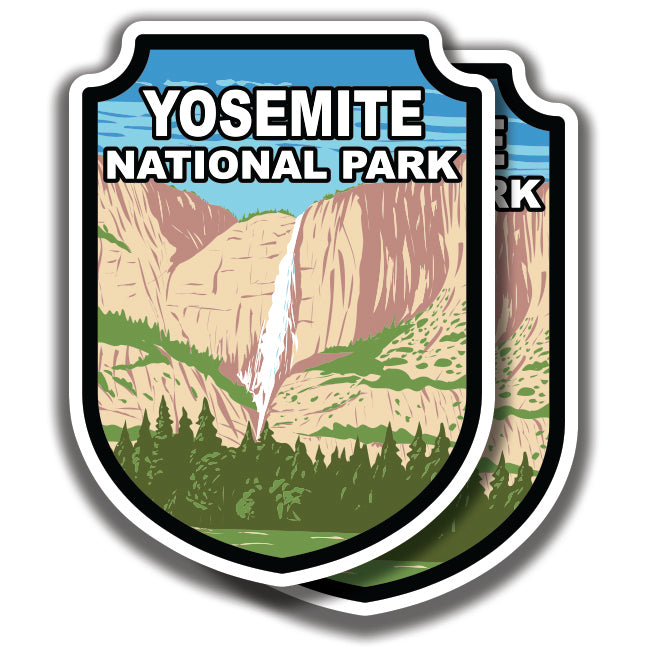 YOSEMITE NATIONAL PARK DECAL 2 Stickers Bogo – The Sticker And Decal Mafia