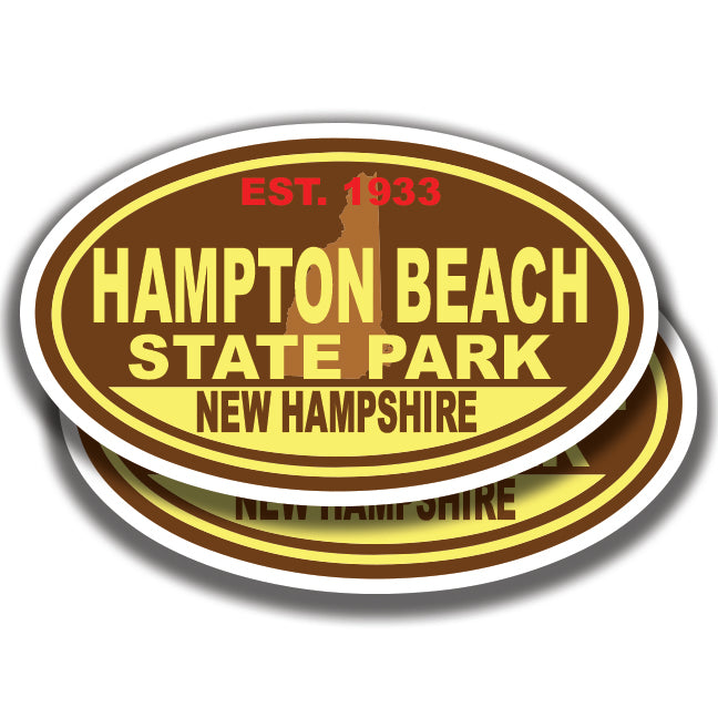 HAMPTON BEACH STATE PARK DECALs New Hampshire 2 Stickers Bogo – The ...