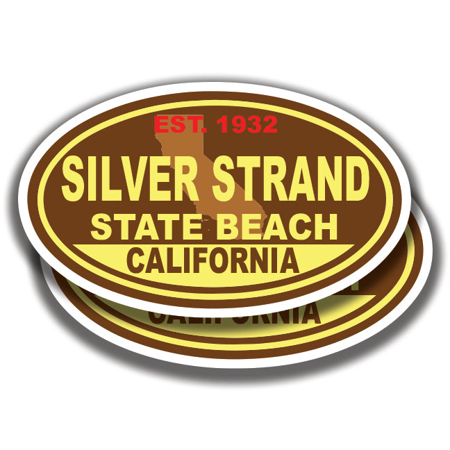 SILVER STRAND STATE BEACH DECALs California 2 Stickers Bogo – The ...