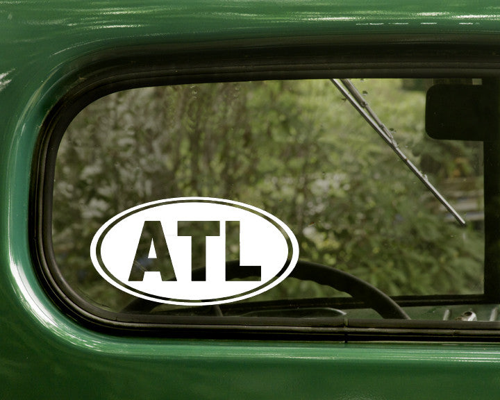 ATL Atlanta Georgia Decal Sticker – The Sticker And Decal Mafia