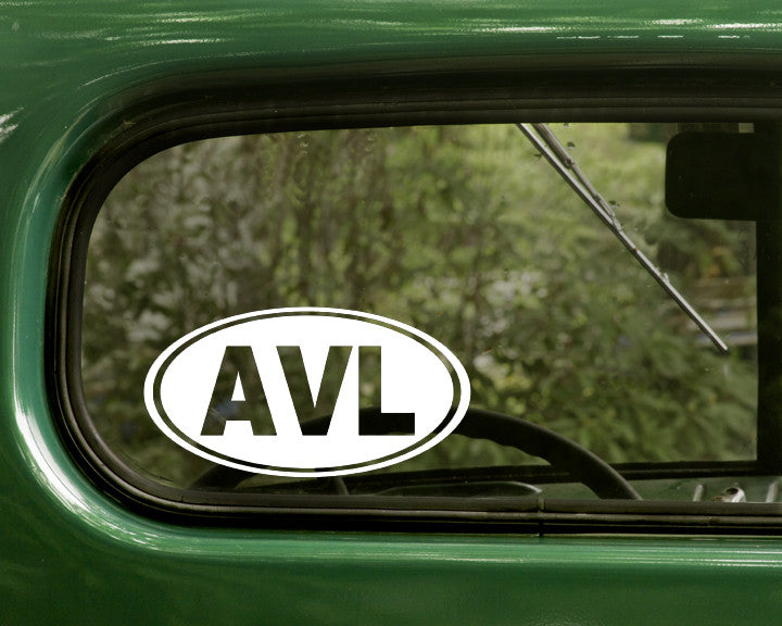 AVL Asheville Decal Sticker North Carolina – The Sticker And Decal Mafia