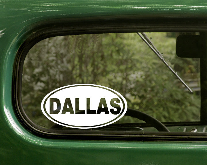 Dallas Texas Decal Sticker – The Sticker And Decal Mafia