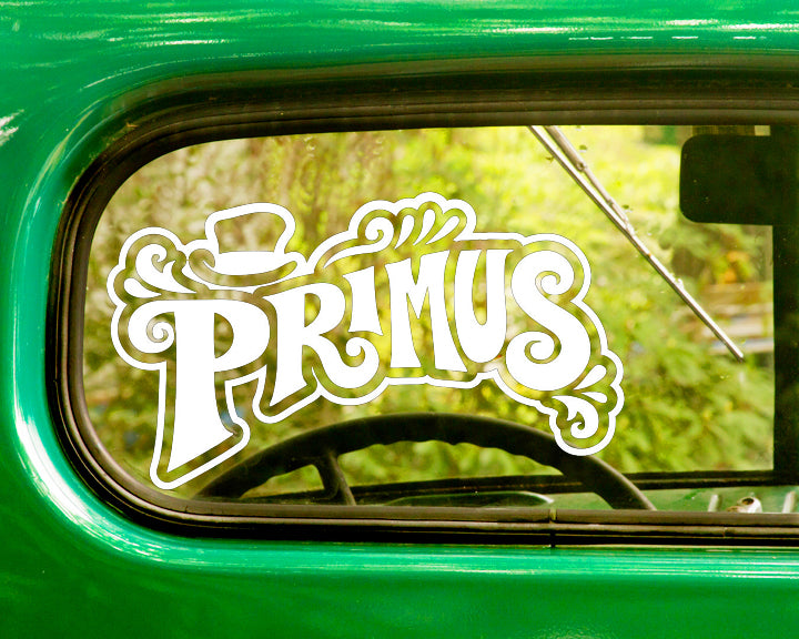 2 PRIMUS Band Decal Stickers – The Sticker And Decal Mafia