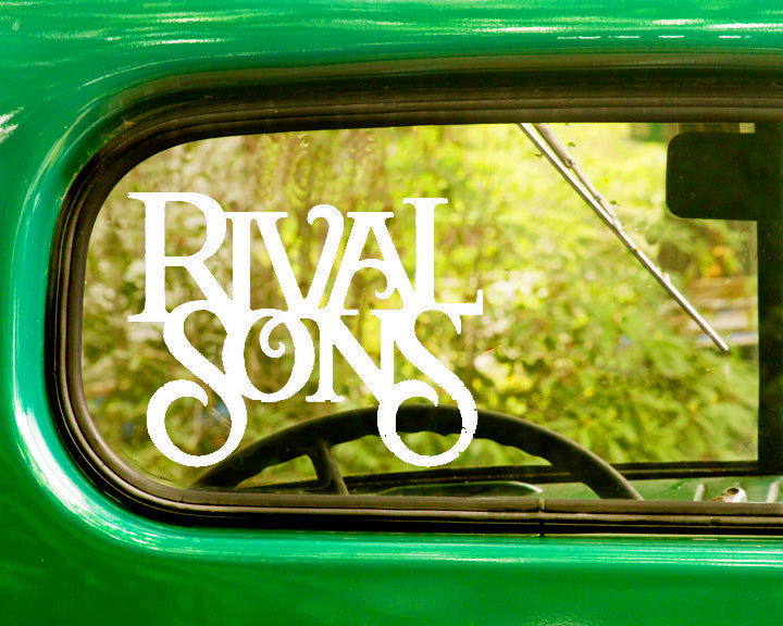 RIVAL SONS Band Decal 2 Stickers 2 For 1 – The Sticker And Decal Mafia
