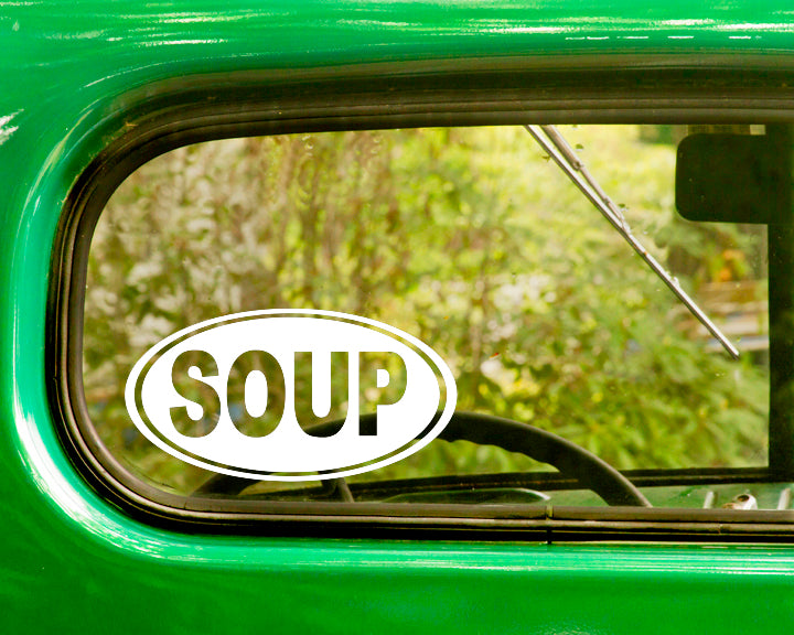Soup Decal Sticker – The Sticker And Decal Mafia