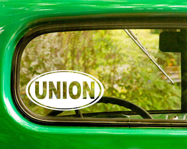 Union Sticker Decal – The Sticker And Decal Mafia